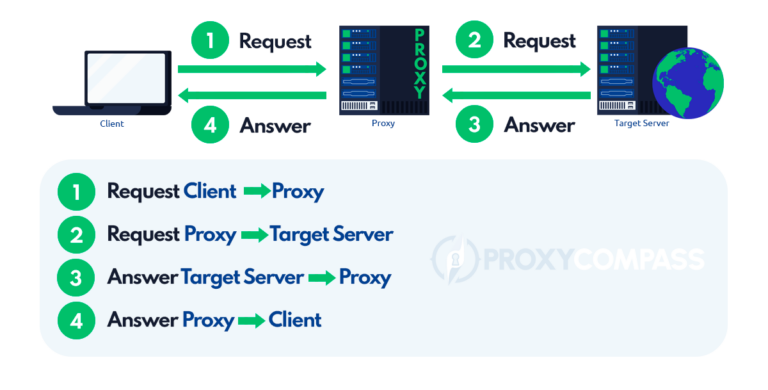 ¿Cómo funcionan los servidores proxy? - ProxyCompass