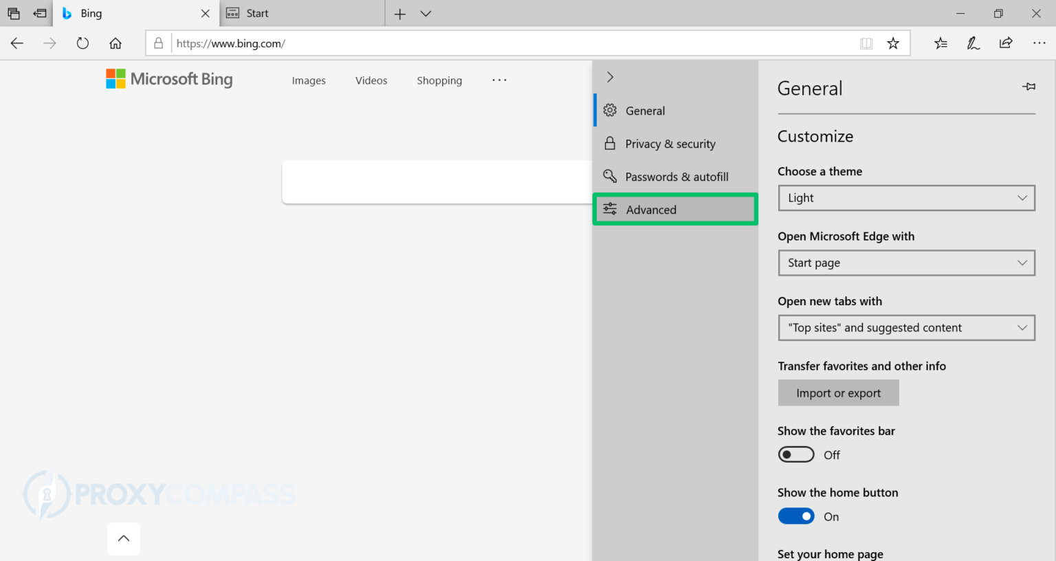How To Set Up Proxy Servers In Edge Browser Proxycompass