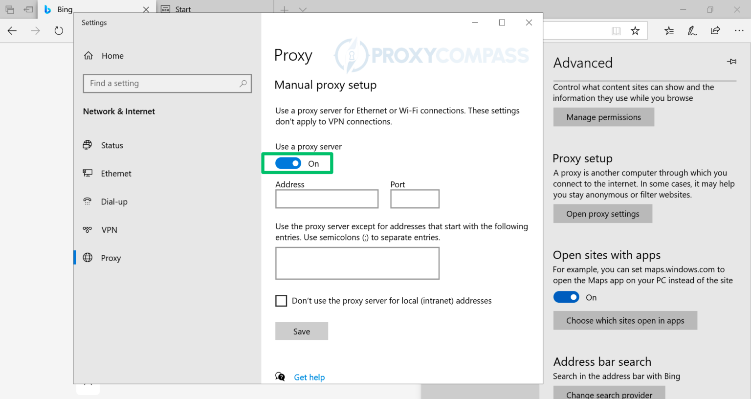 How to Set Up Proxy Servers in Edge Browser - ProxyCompass How to Set Up Proxy Servers in Edge Browser - ProxyCompass