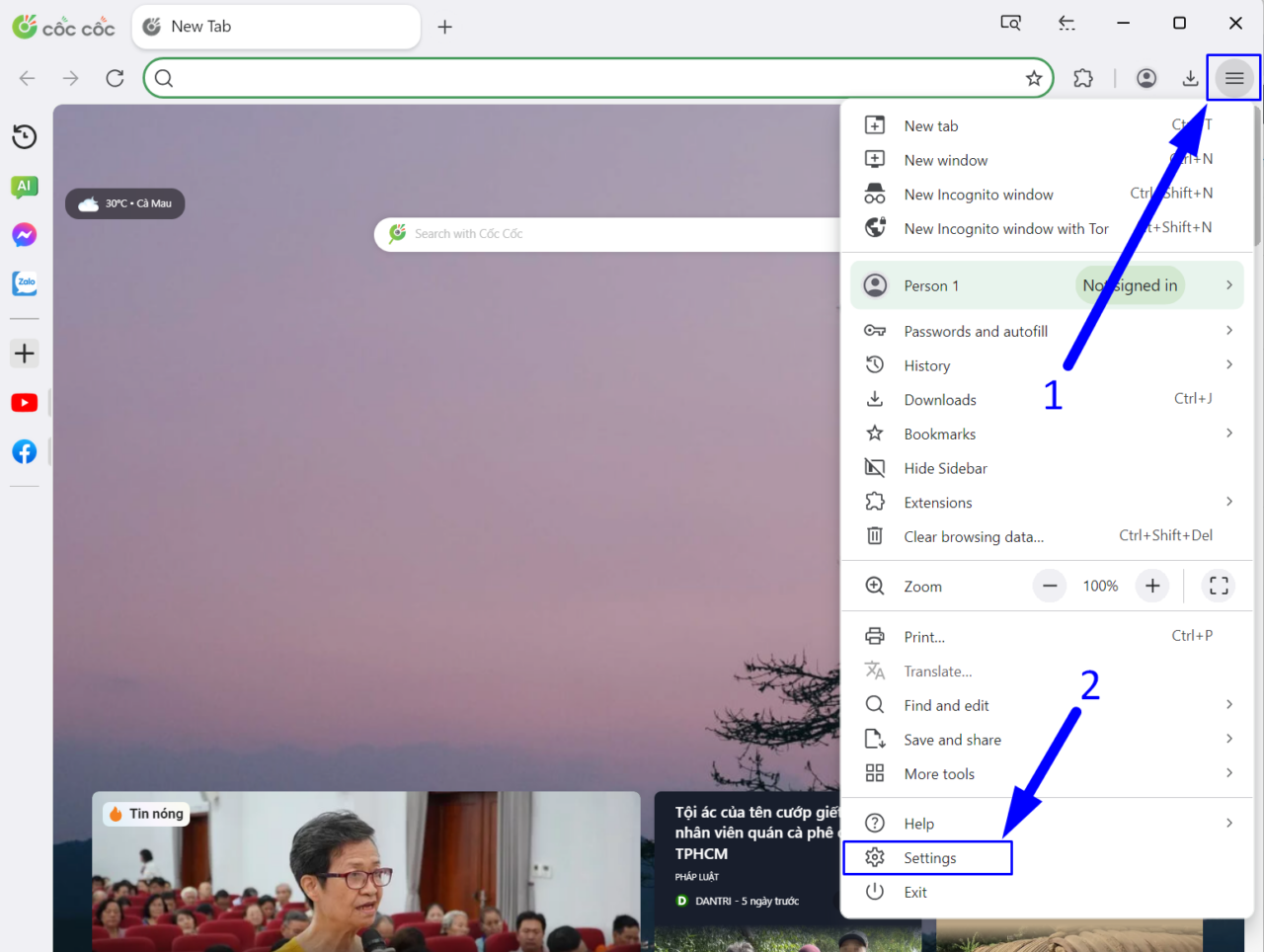 How To Set Up Proxies In Cốc Cốc Proxycompass
