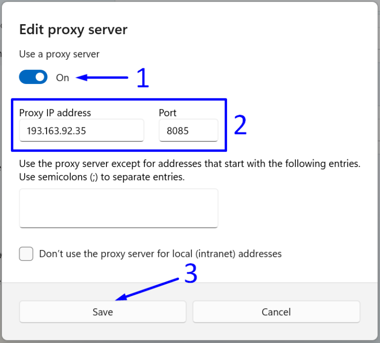 在 Epic Privacy 中设置代理 - ProxyCompass