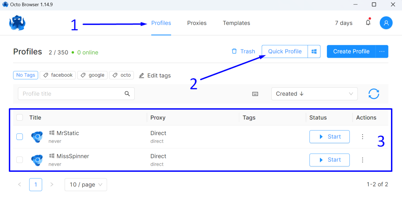 Setting Up Proxies in Octo Browser - ProxyCompass