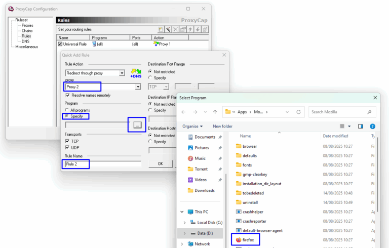 How to Use ProxyCap – Configuration Guide | ProxyCompass